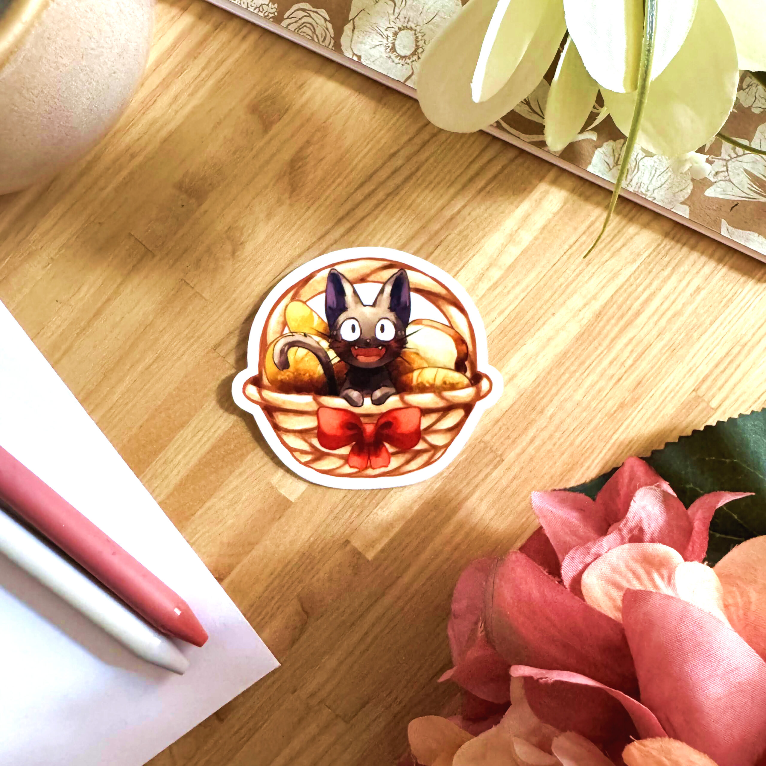 Sticker: Jiji – fluffybiscotti